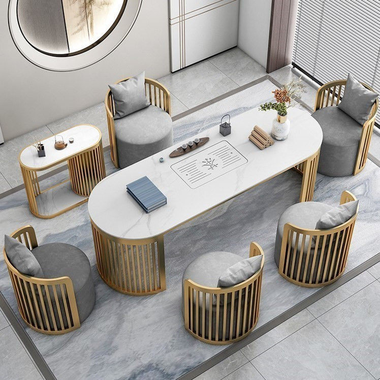 New Chinese Tea Table and Chair Integrated Combination Office Tea ...