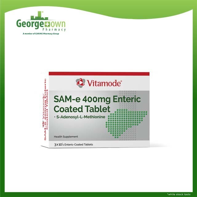 Vitamode SAM-e 400mg Enteric Coated Tablet | Shopee Malaysia