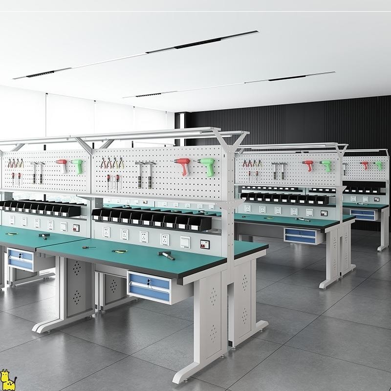 ST-⛵Heavy Duty Workbench Fitter Bench Repair Table Factory Assembly ...