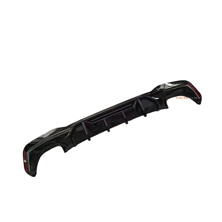 High quality Black M5 Style G30 competition rear diffuser for BMW G30 ...