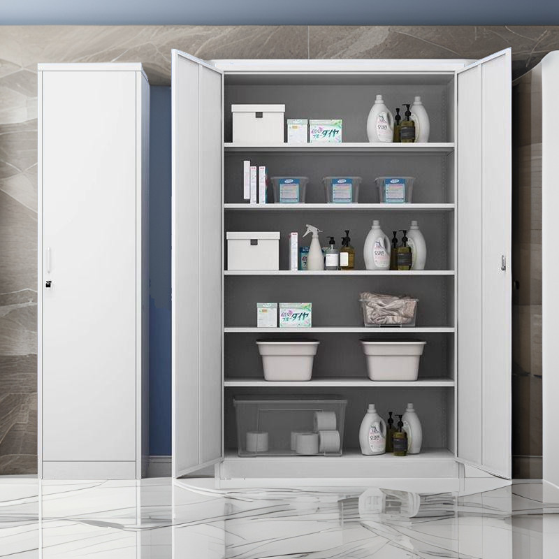 Steel storage cabinet With lock outdoor tool cabinet iron locker multi ...