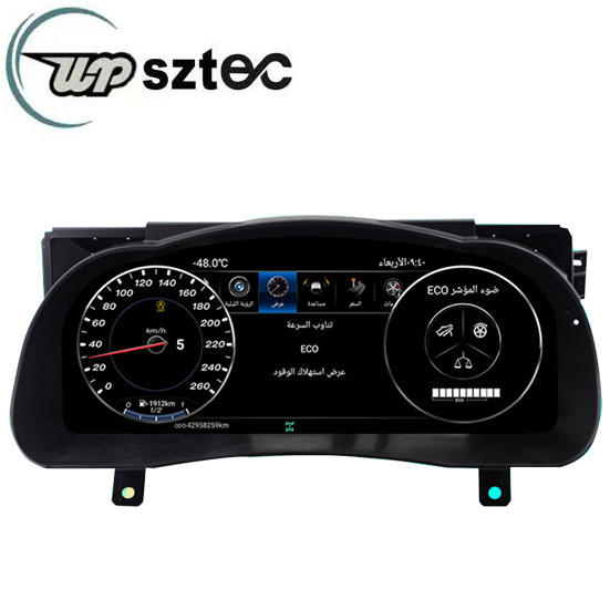 12.3 inch Linux system LCD Car dashboard For Toyota Highlander 2015 ...