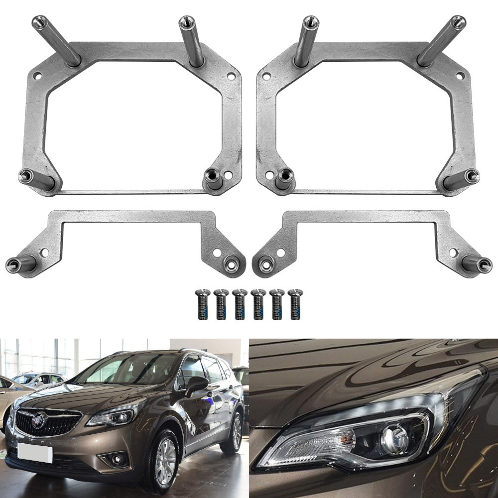 Car Lens Frame Headlights Holder Metal Brackets Mounting Transition ...