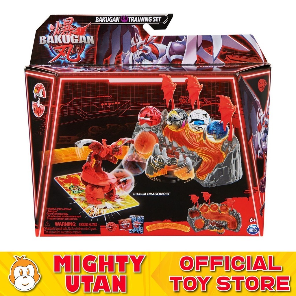 [Original] Bakugan Training Set Titanium Dragonoid Toys for Kids Boys ...