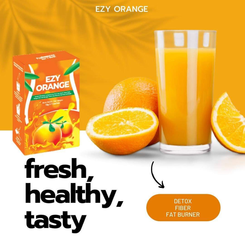 EZY ORANGE 12g x 7sachets | Shopee Malaysia