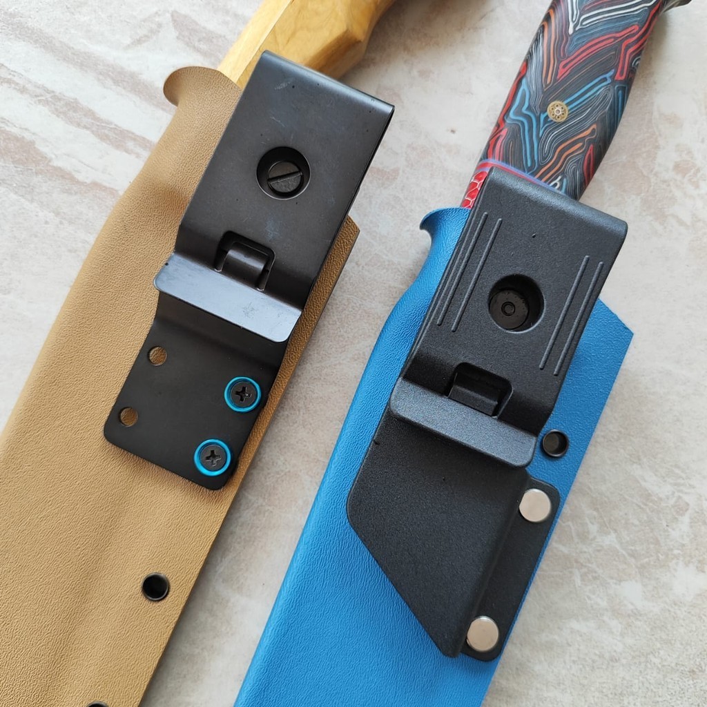 360° rotation Waist Clip for Kydex Sheath / Klip Sangkut Pinggang ...