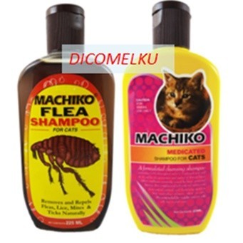 MACHIKO Flea / Medicated Cat Shampoo 225ml Syampu Kutu Kucing Berubat ...