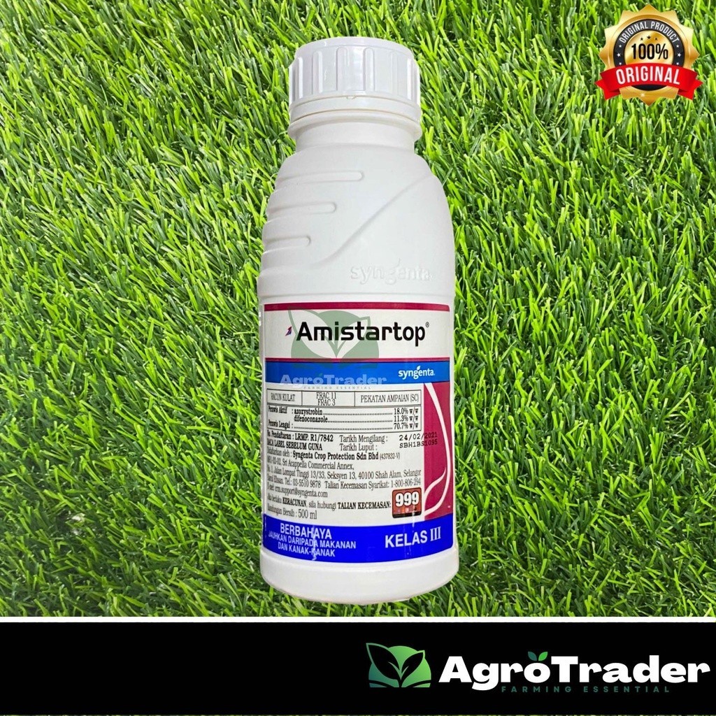 Syngenta Amistartop 500ml - Azoxystrobin 18.0% + Difenoconazole 11.3% ...