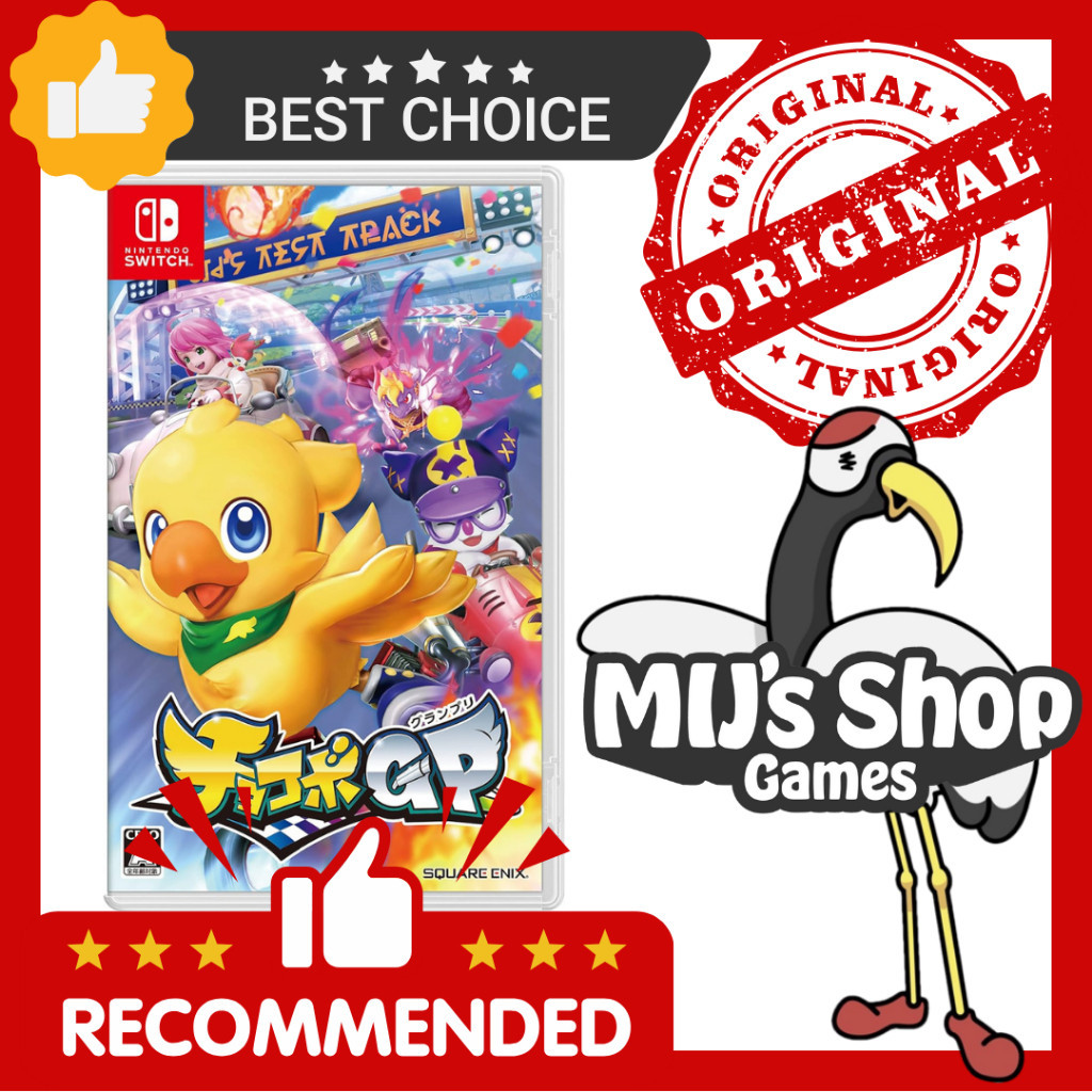 Chocobo GP -Switch [ playable in English ]【Direct from japan】 | Shopee ...