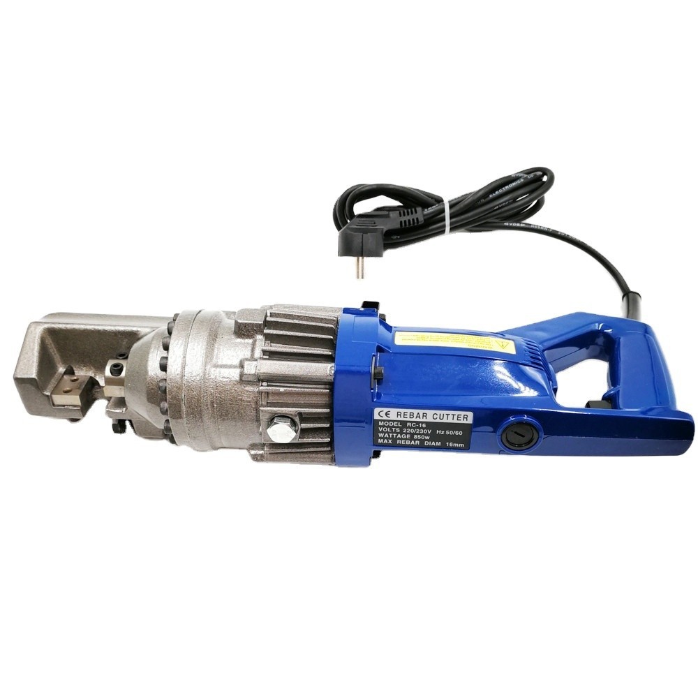 High quality portable hydraulic electric rebar cutter RC-16 hand steel ...