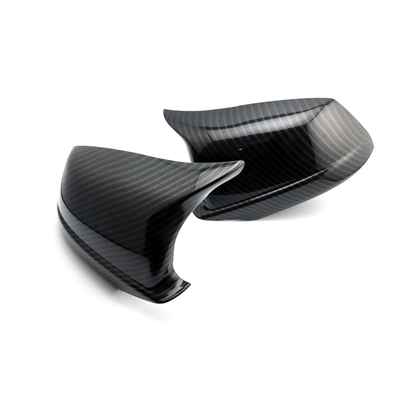 Carbon Fiber Black Rearview Side Mirror cover for BMW 5 Series F10 F11 F18 2010-2013 Car ...