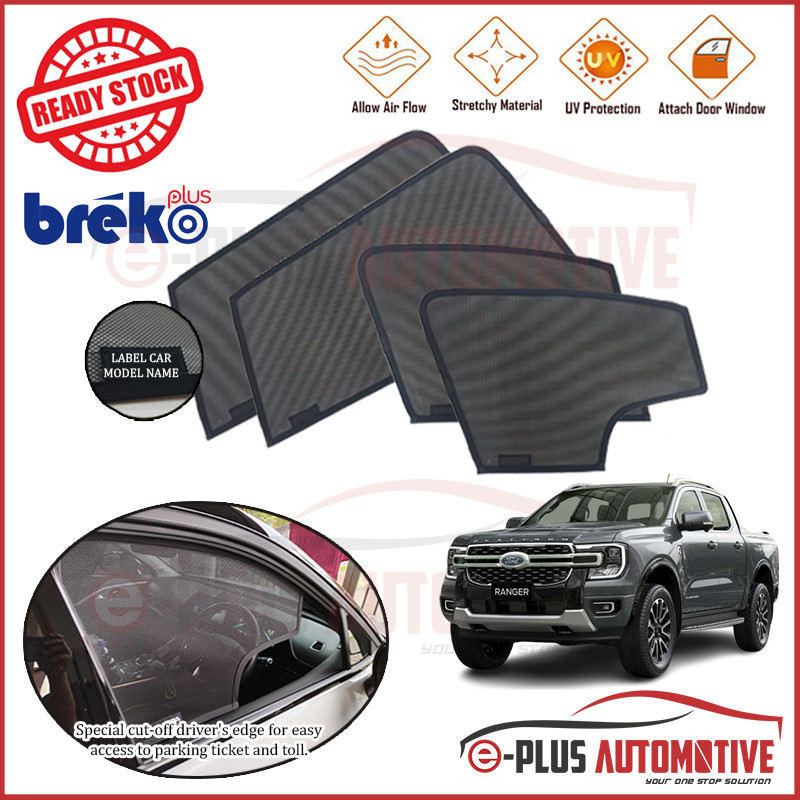 Ford Ranger T6 / T7 / T8 2012-2022 Breko Sun Shade High Quality Car ...