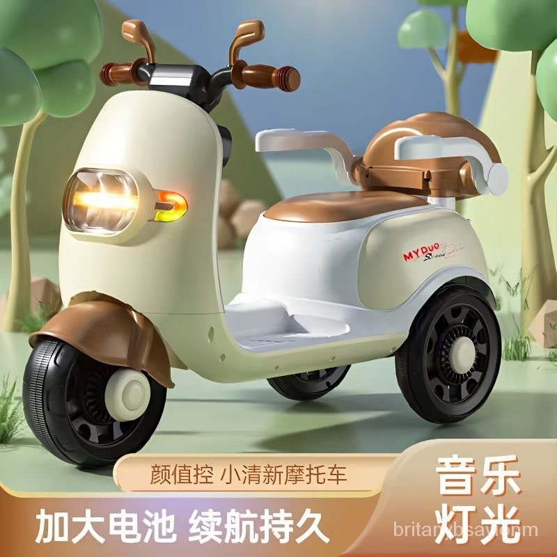 HY-6/Children's Electric Motor Three-Wheel Male and Female Baby Battery ...