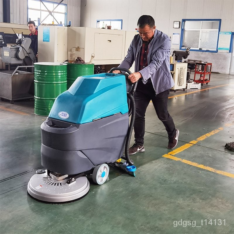 HY-6/Ailong Hand-Propelled Floor-Washing Machine Industrial Workshop ...