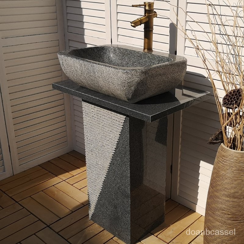 HY-6/Wash Basin Outdoor Courtyard Stone Carving Wash Basin Balcony ...