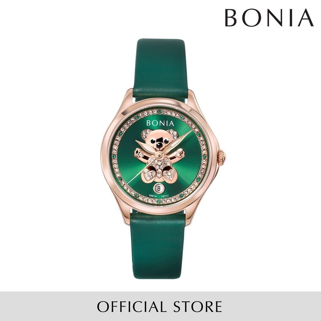 Bonia Bear Elegance Women Watch & Jewellery Set BNB10717-2597 | Shopee ...