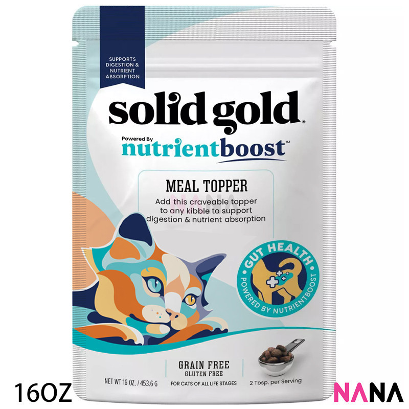 Solid Gold Nutrientboost Meal Topper For Cat 16oz/454g (EXP:08 2025) | Shopee Malaysia