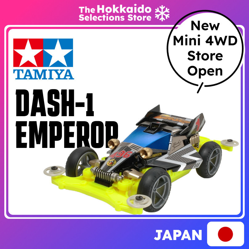TAMIYA Dash 1 - Emperor (MS Chassis) Black Special Mini 4WD 95296 | Shopee Malaysia