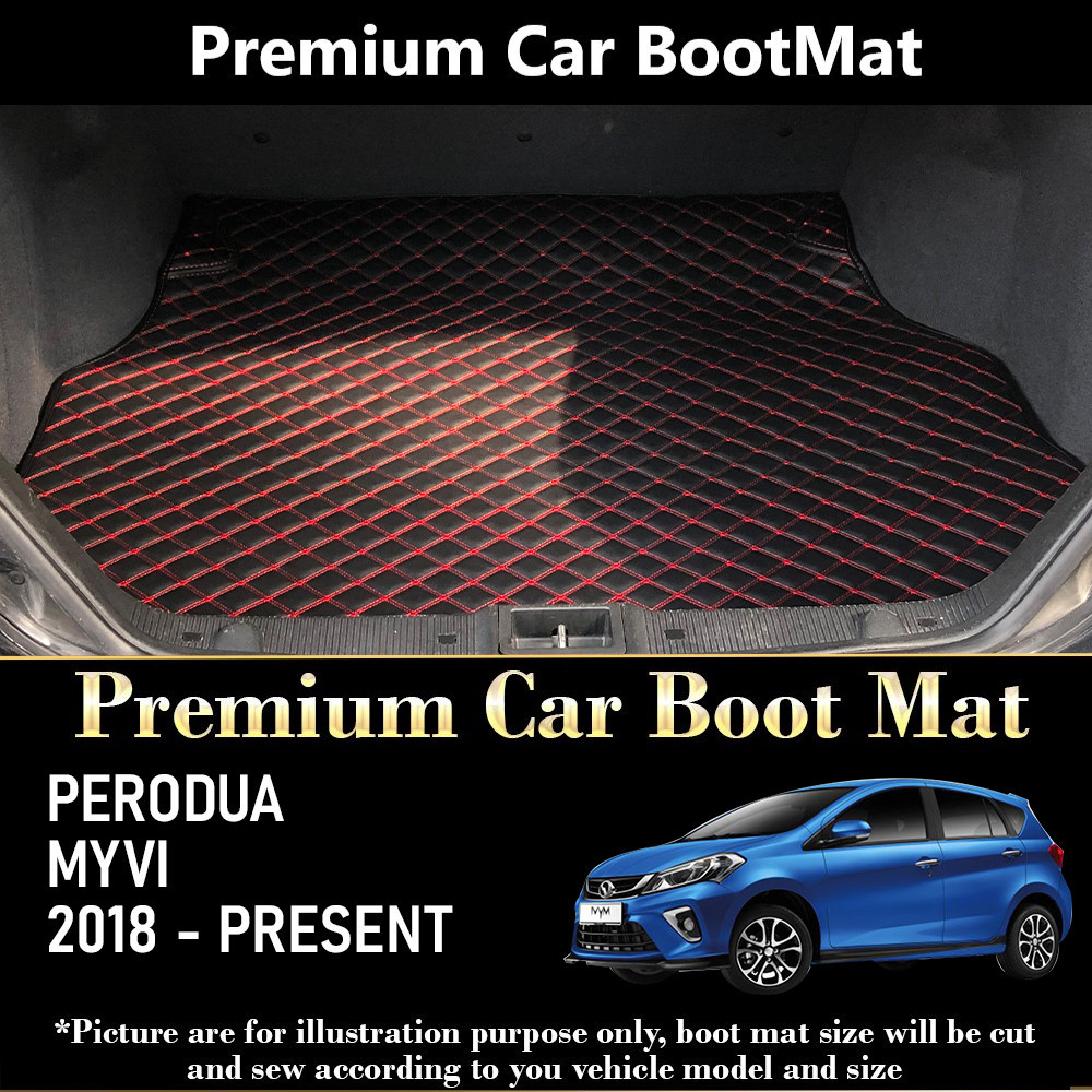 PERODUA MYVI 2018 2019 2020 2021 2022 2023 2024 2025 2025 Boot Mat Car ...