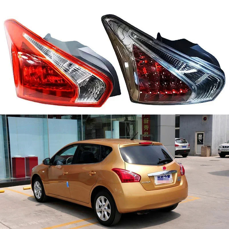 For Nissan Tiida 2011 2012 2013 2014 2015 Car Accessories Taillight ...