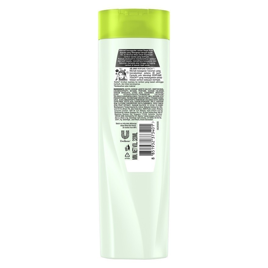 SUNSILK Hijab Recharge Refresh Shampoo 300ml Shopee Malaysia