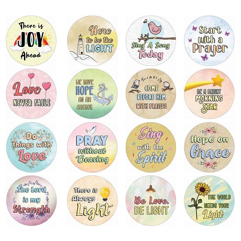 Motivational Light Up Stickers ( 5-Sheet) | Shopee Malaysia