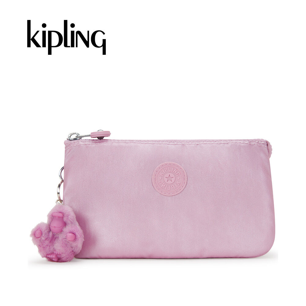 Kipling Creativity L Metallic Lilac Pouch | Shopee Malaysia
