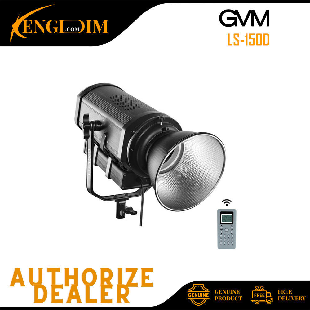 GVM LS-150D LED Daylight Video Light | Shopee Malaysia