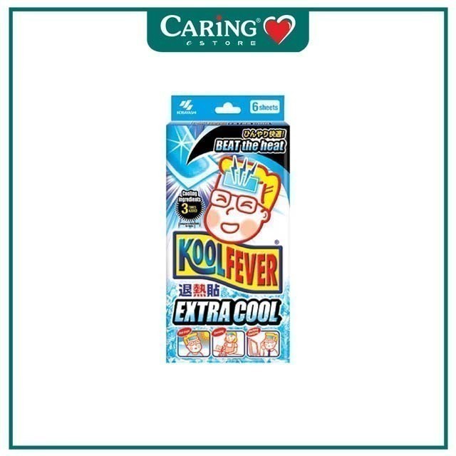 KOOLFEVER ADULT EXTRA COOL FEVER COOLING GEL 6S | Shopee Malaysia