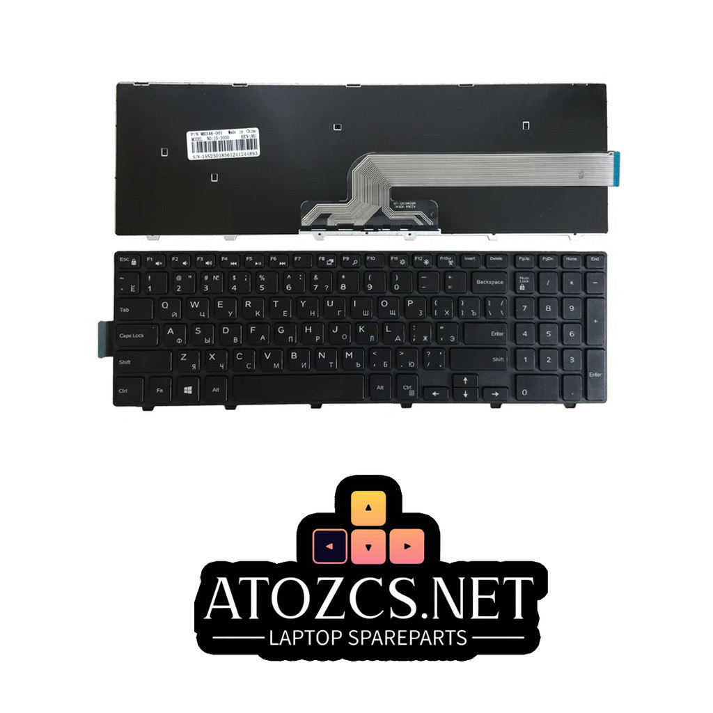 DELL INSPIRON 15-3000 5000 3542 3543 5542 5545 P40F 5547 3541 KEYBOARD ...