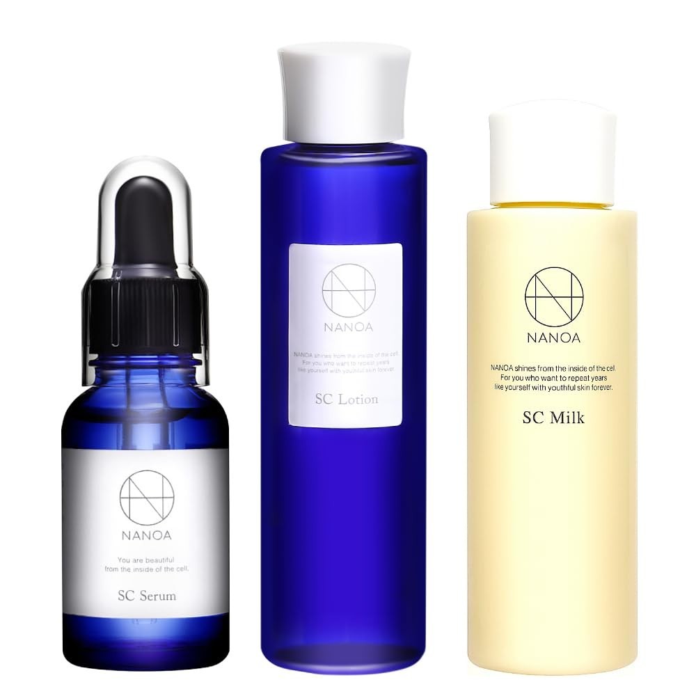 (Nanoa) NANOA Skin Care Set, Human Stem Cell EGF Aging Care, which is very popular among doctors ...