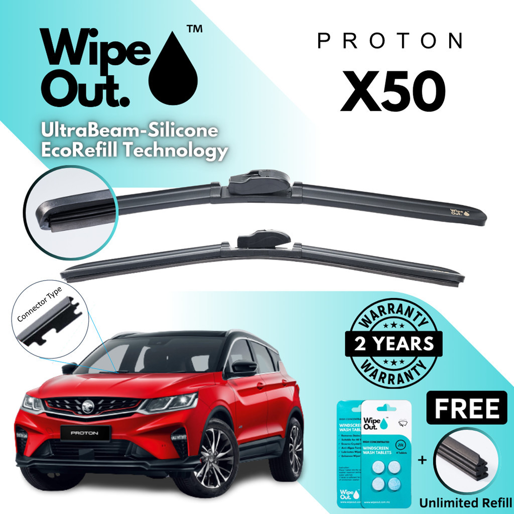 [PREMIER] WipeOut UltraBeam Silicone EcoRefill-Technology Wiper Proton ...