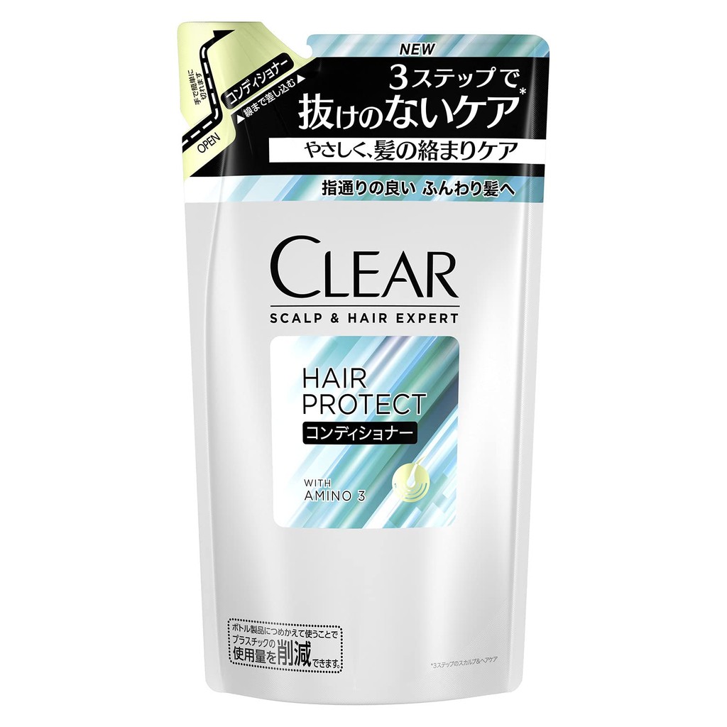 CLEAR Hair Protect Men's Scalp Care Scalp Conditioner Refill 280g ...