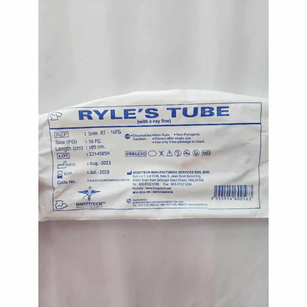 HOSPITECH RYLES TUBE 16FG | Shopee Malaysia