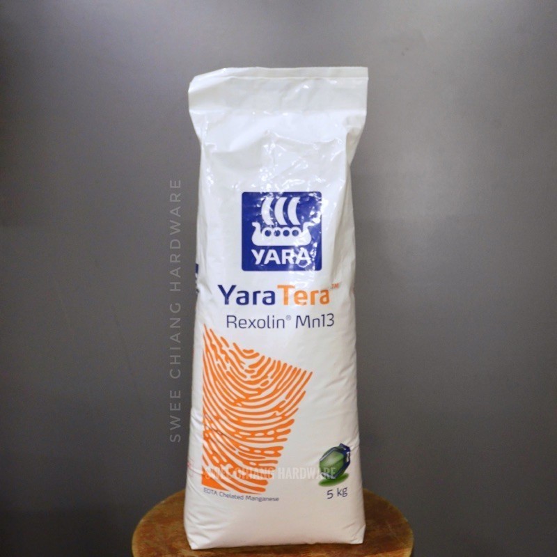 YaraTera Rexolin Mn13 5kg EDTA MN Manganese Fertigation/Hydroponic ...