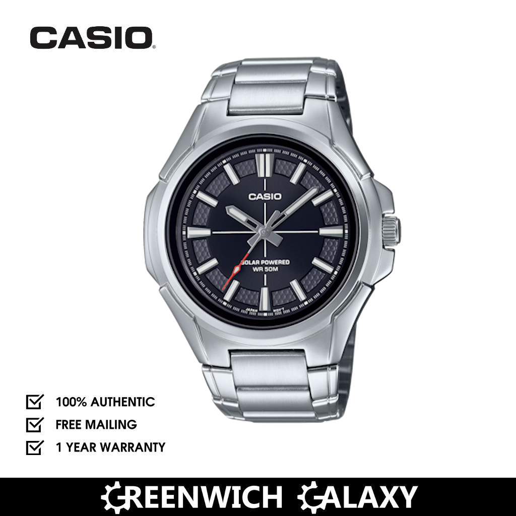 Casio Analog Solar Watch (MTP-RS100D-1A) | Shopee Malaysia