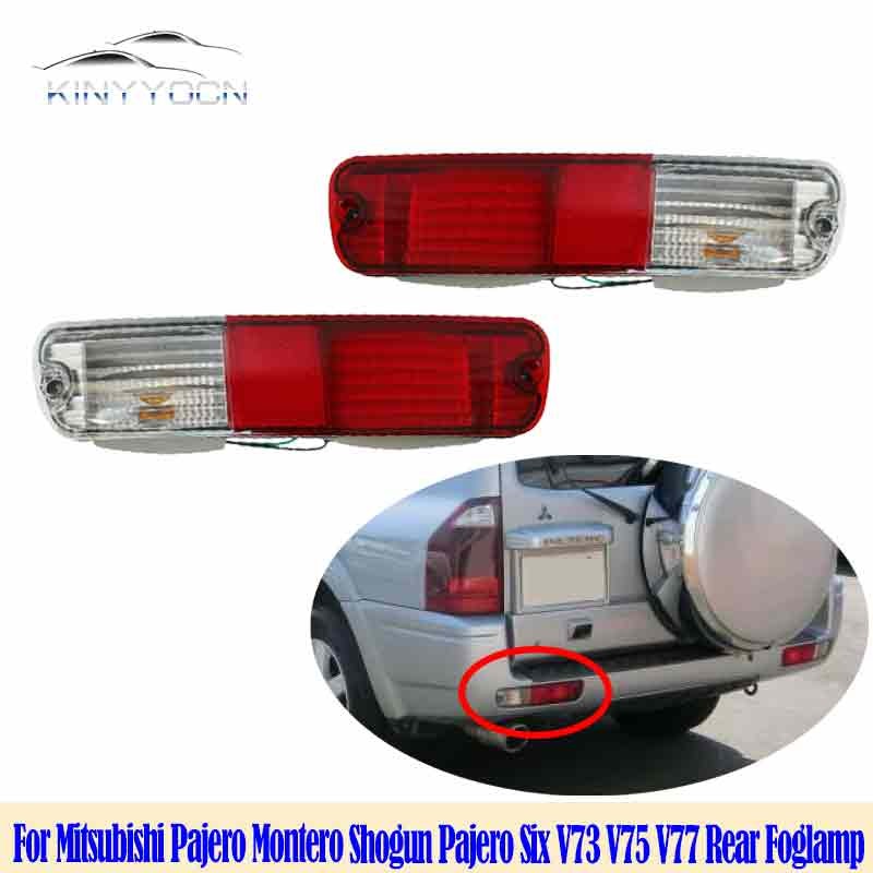 For Mitsubishi Pajero Montero Shogun Pajero Six V73 V75 V77 Rear Bumper ...