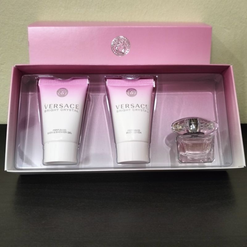 Authentic Versace Bright Crystal Mini Set | Shopee Malaysia