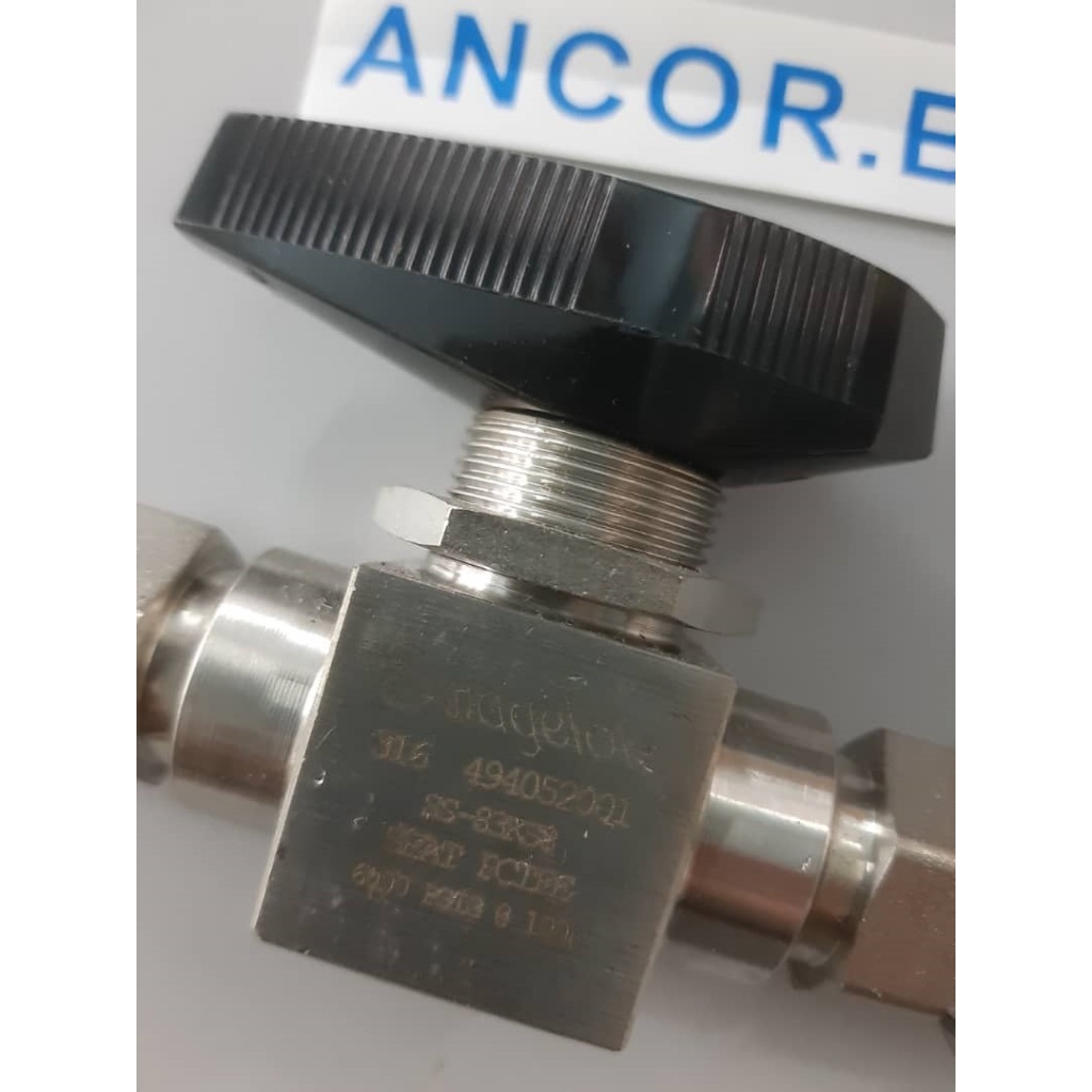 SS-83KS8 Stainless Steel 3-Piece High Pressure Ball Valve, PCTFE Seats ...