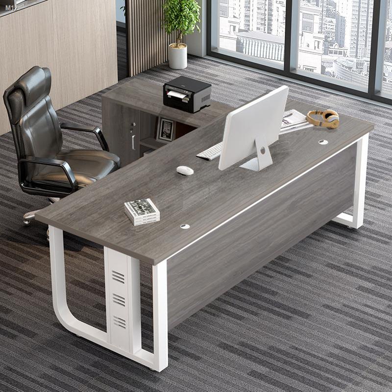 Boss desk office desk simple modern manager executive desk single ...