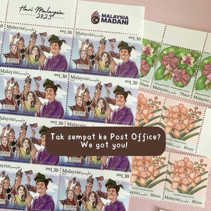 Setem Baru | Setem Pos Malaysia | Setem Hari Malaysia 2024 | Shopee ...