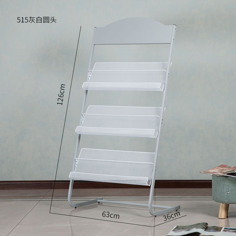 Brochure Magazine Rack the Newspaper Stand Book Shelf Bookshelf Display ...