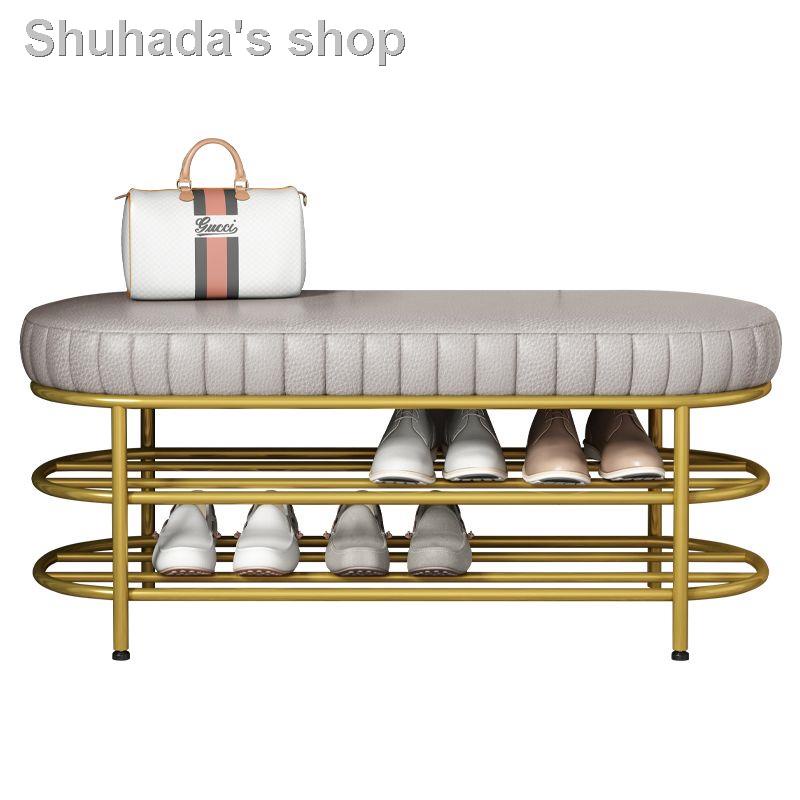 Shoe changing stool at the door, you can sit on cabinet, soft bag ...