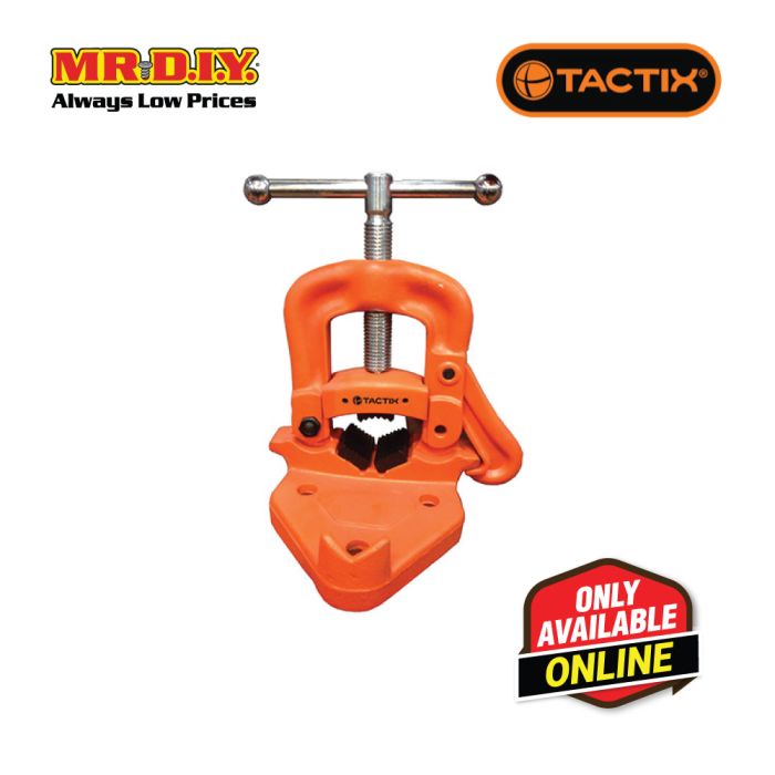 TACTIX Hinged Pipe Vise (60mm) | Shopee Malaysia