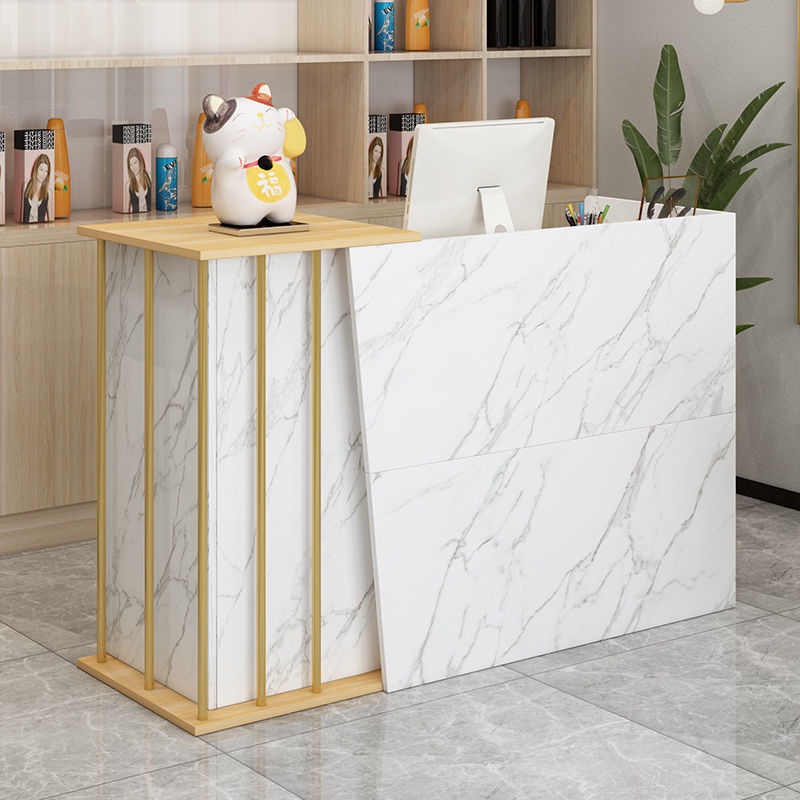 Simple Modern Atmosphere Reception Desk Welcome Desk Bar Table Cashier ...