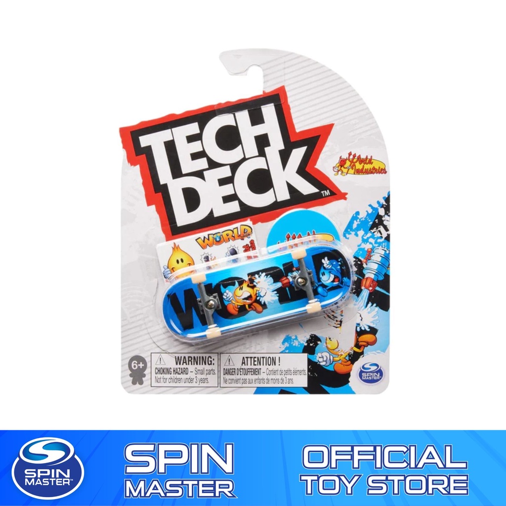 [Original] Tech Deck Single Pack Fingerboard - World Industries Flame ...
