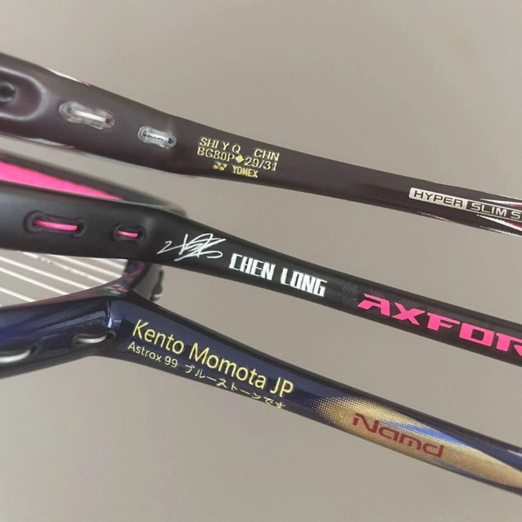 *Badminton racket T-head water label sticker Taotian Xiandou Lin Danshi ...