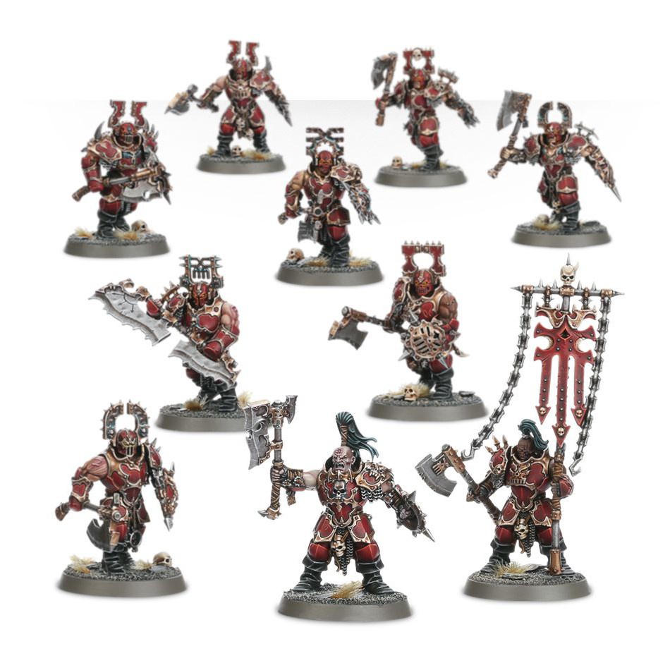 Warhammer AOS Blades of Khorne Blood Warriors | Shopee Malaysia