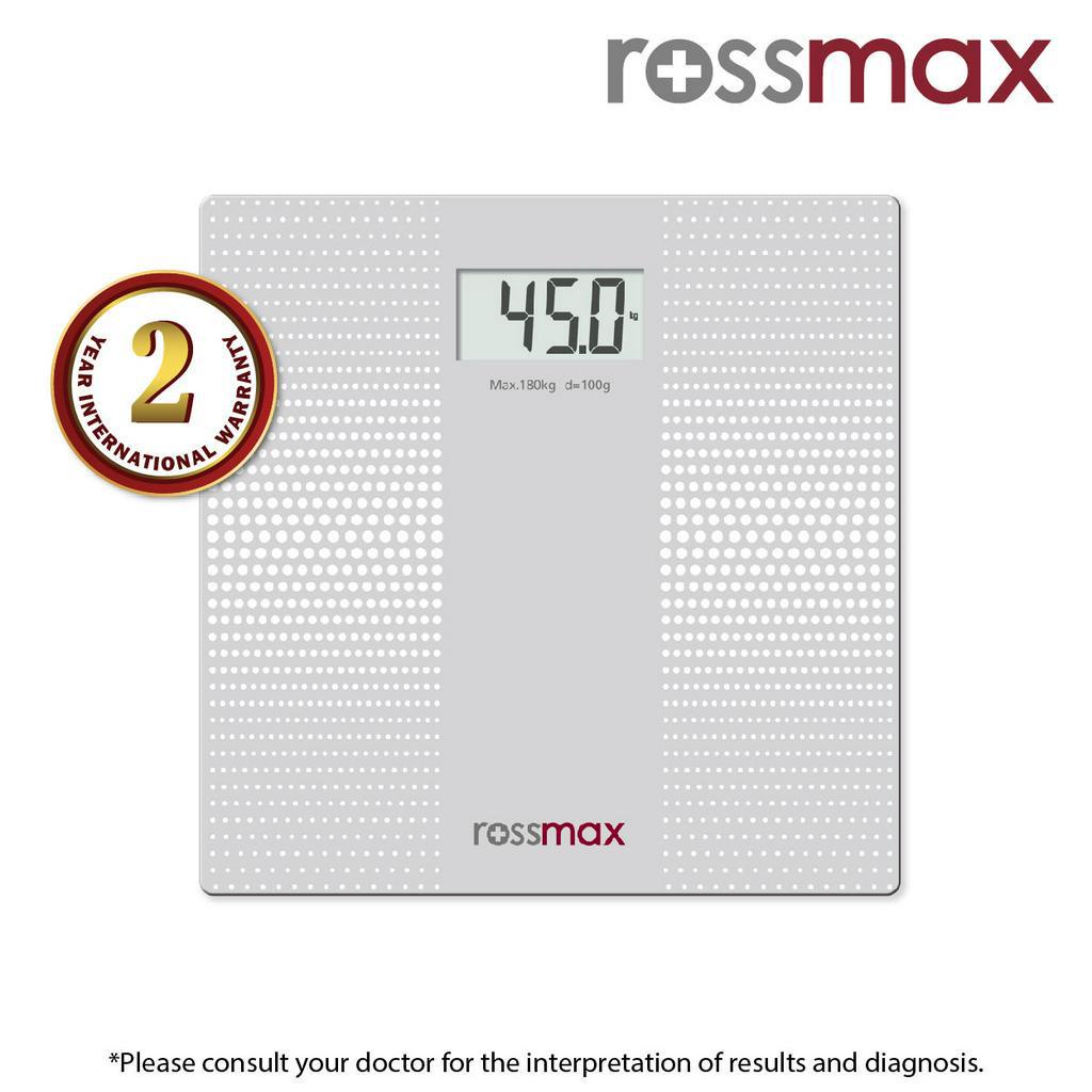 Rossmax Glass Electronic Scale Wb101 1 Unit | Shopee Malaysia