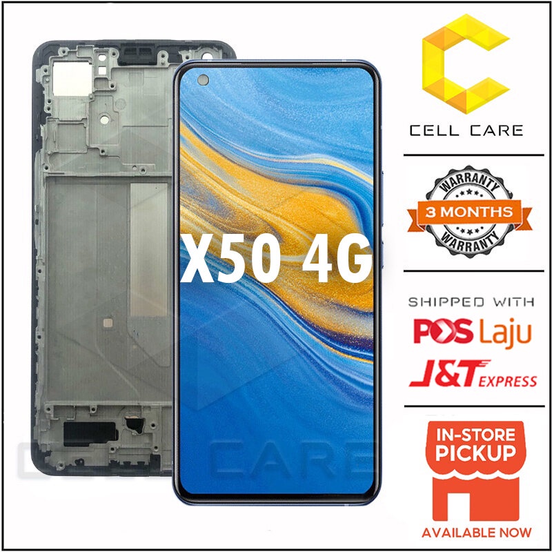 LCD SCREEN DISPLAY WITH FRAME FOR VIVO X50 4G / X50 5G | Shopee Malaysia
